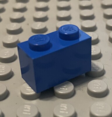 LEGO Parts 4x 3004 Blue Brick 1 X 2 Space 493 487 6970 4483 497 | eBay