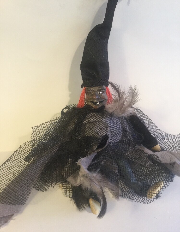 Katherine's Collection Grotesque Halloween Witch Ornament LARGE 12 ...