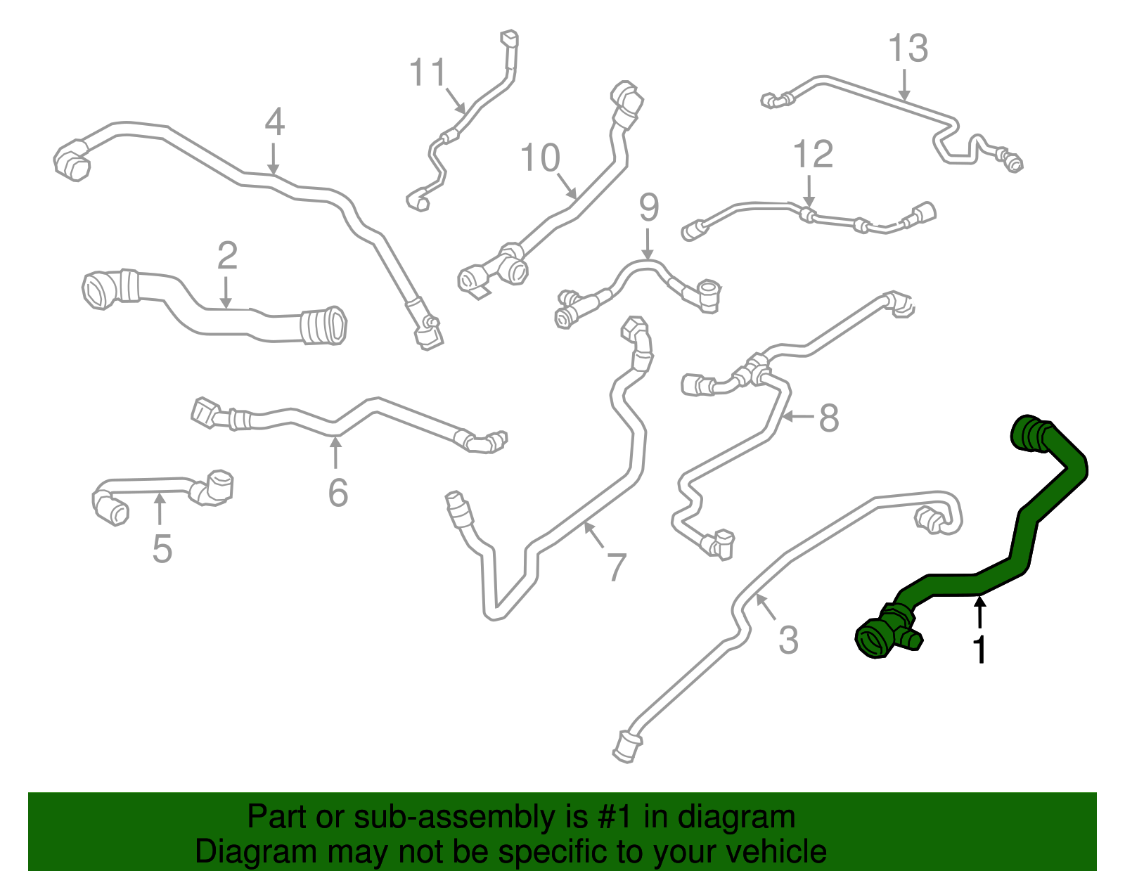 Genuine BMW OEM 17128602871 Hose Radiator-engine for sale online | eBay
