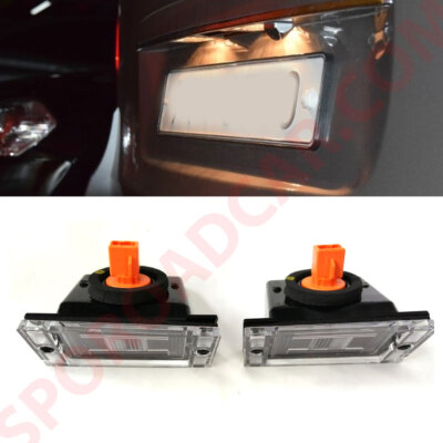 Rear License Plate Light Lamp 2P For 2007-2021 Hyundai H1 i800 Starex ...