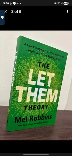 BOOK HOT NEW_The Let Them Theory By Mel Robbins, Paperback VERY GOOD | eBay