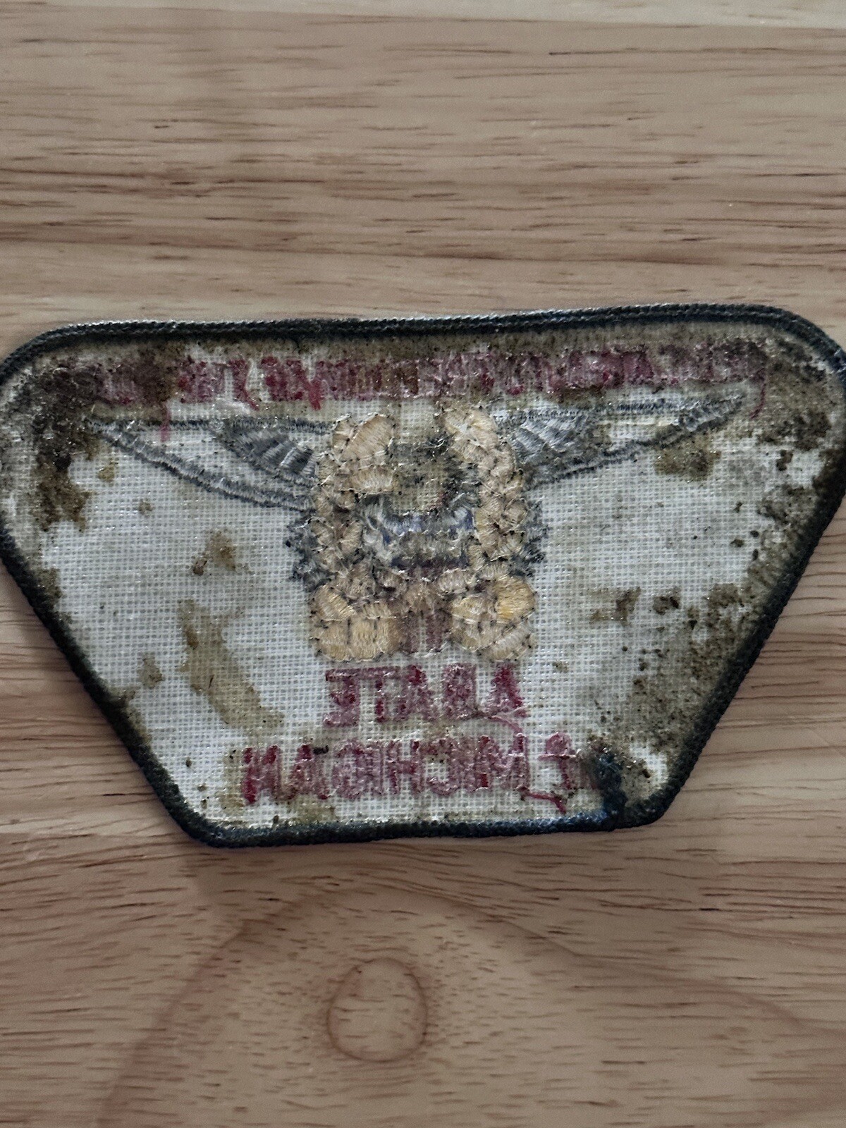 Motorcycle Patch Abate Michigan Embroidered Eagle Freedom of the Road ...