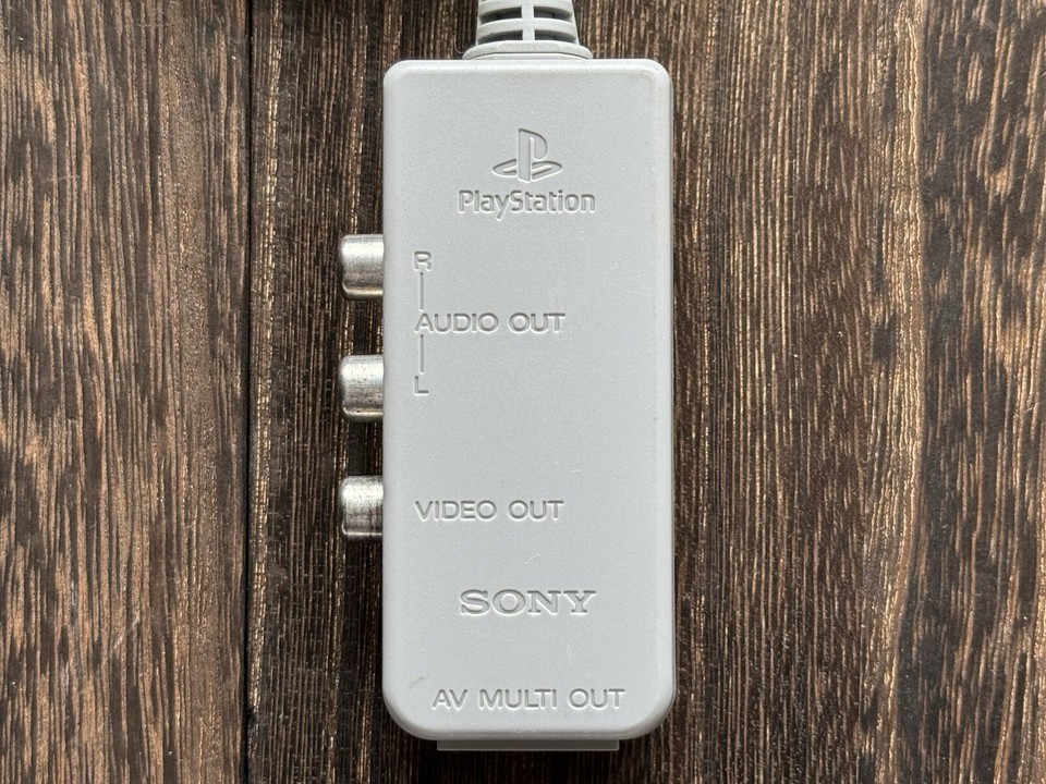 Sony PlayStation 1 PS1 Official OEM AV Adapter SCPH-1160 Tested ...