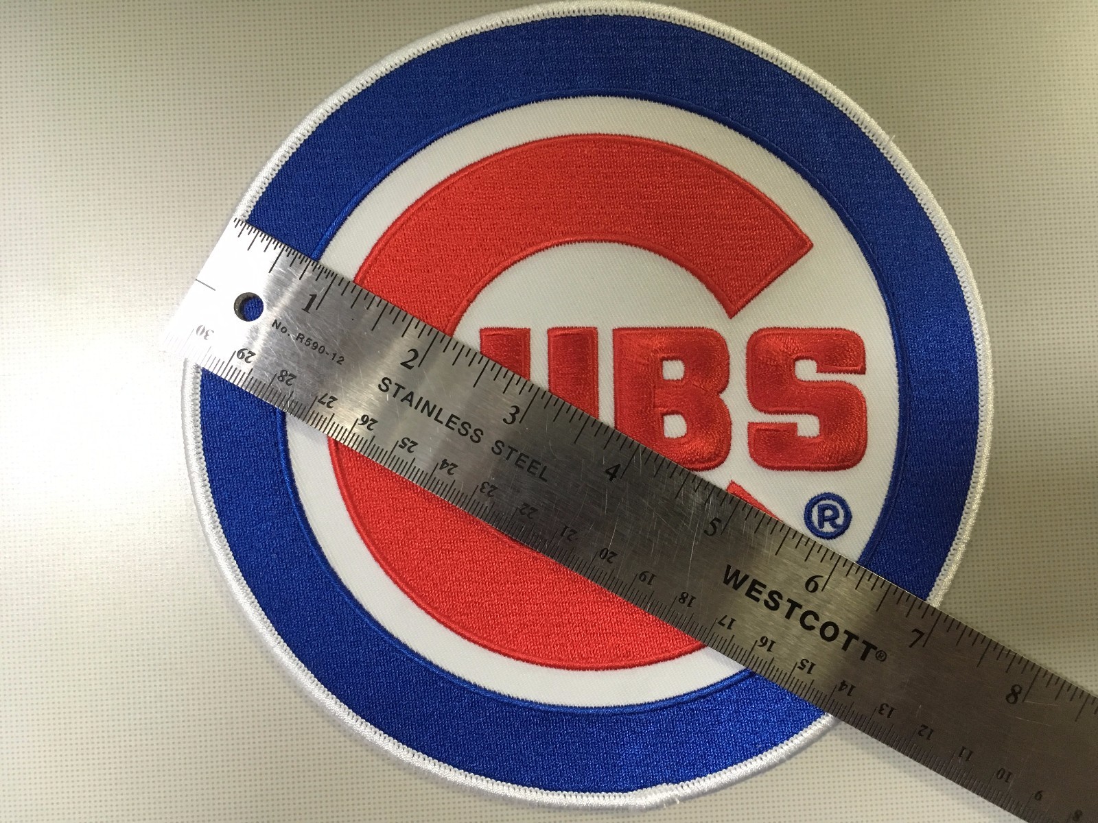 Chicago Cubs cubs patch Cubs Iron-on baseball Jersey large 7" dia ...