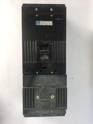 GE TB83F TRI-BREAK CIRCUIT BREAKER 600VAC 200,000AMP 250VDC 100,000AMP ...