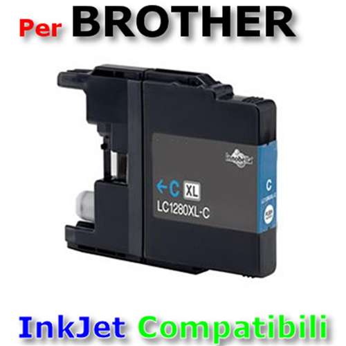 Cartouche LC-1280C LC17/LC77/LC79 Cyan Compatible Avec Brother MFC ...