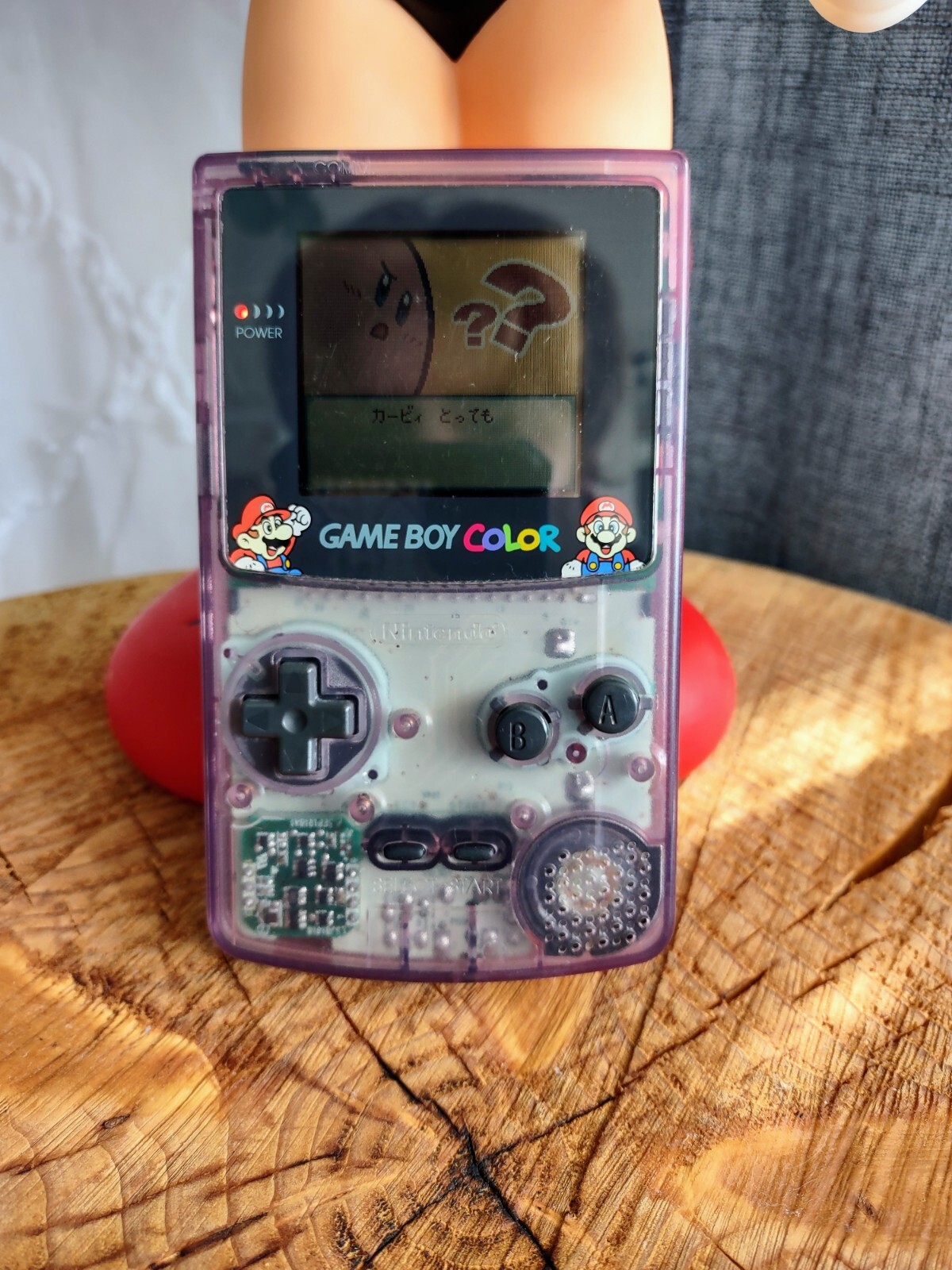 Authentic Rare Nintendo Game Boy Color Purple JUSCO Mario Limited ...