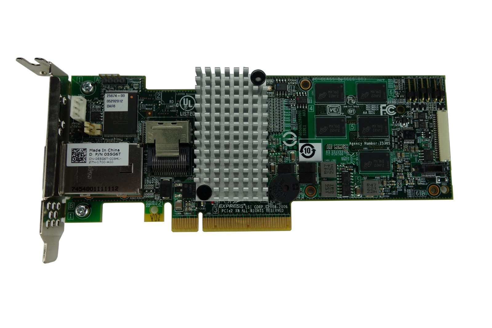 Dell 9280-4i4e MegaRAID PCI-e SAS SATA 6Gb/s RAID Controller 55G6T | eBay