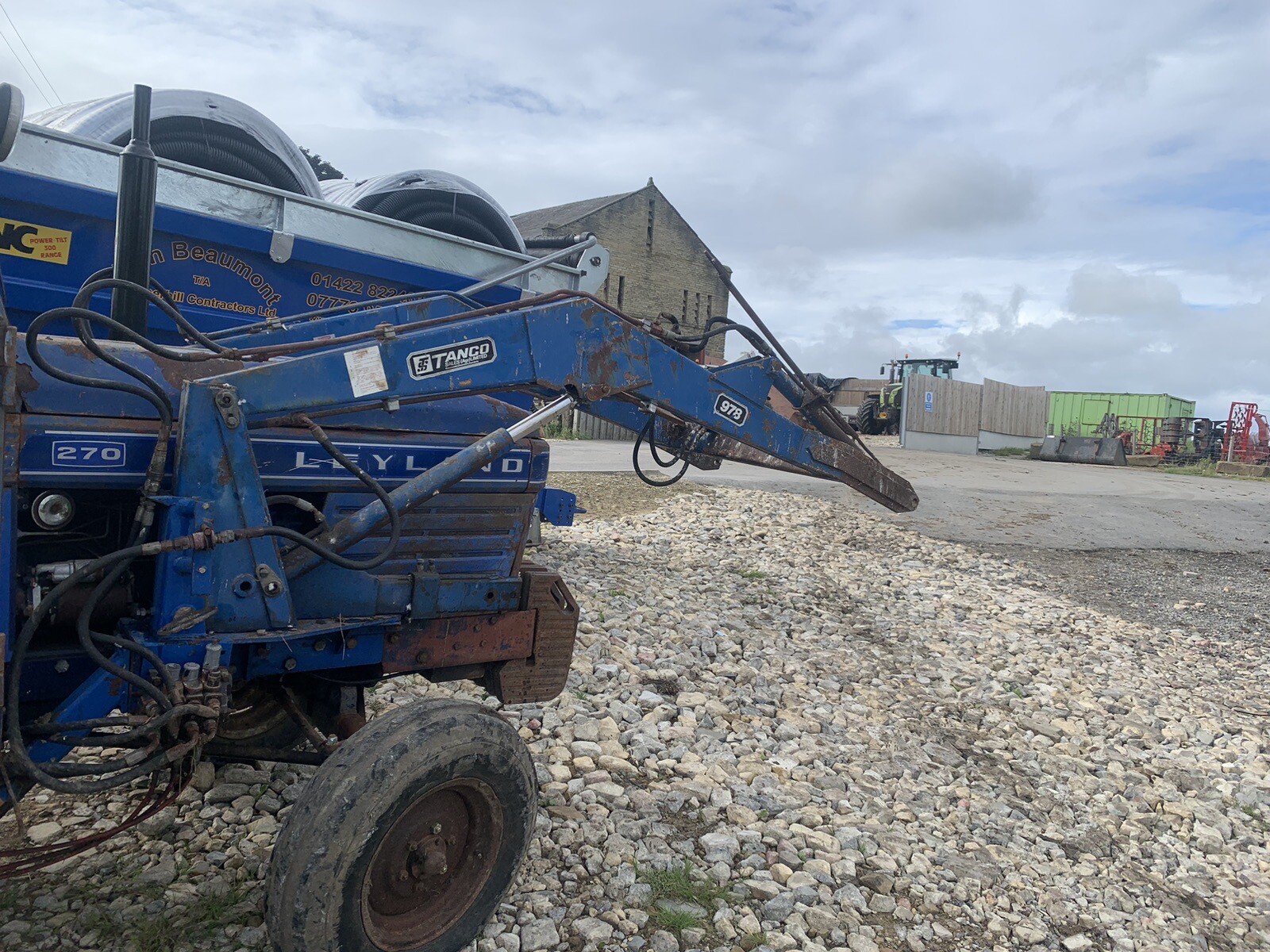 Tanco 978 loader with leyland 270 brackets | eBay UK