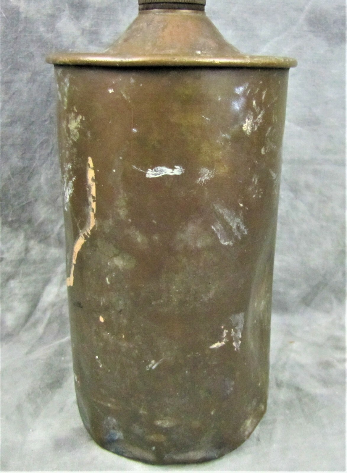 VINTAGE BRASS POWDER CHARGER GERMANY MILITARY CANISTER? UNUSUAL | eBay