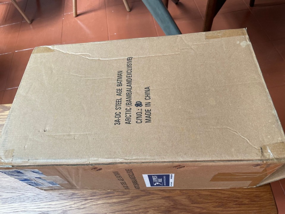 ThreeA 3A Ashley Wood ARCTIC Batman DC Steel Age Limited Edition RARE 1 ...