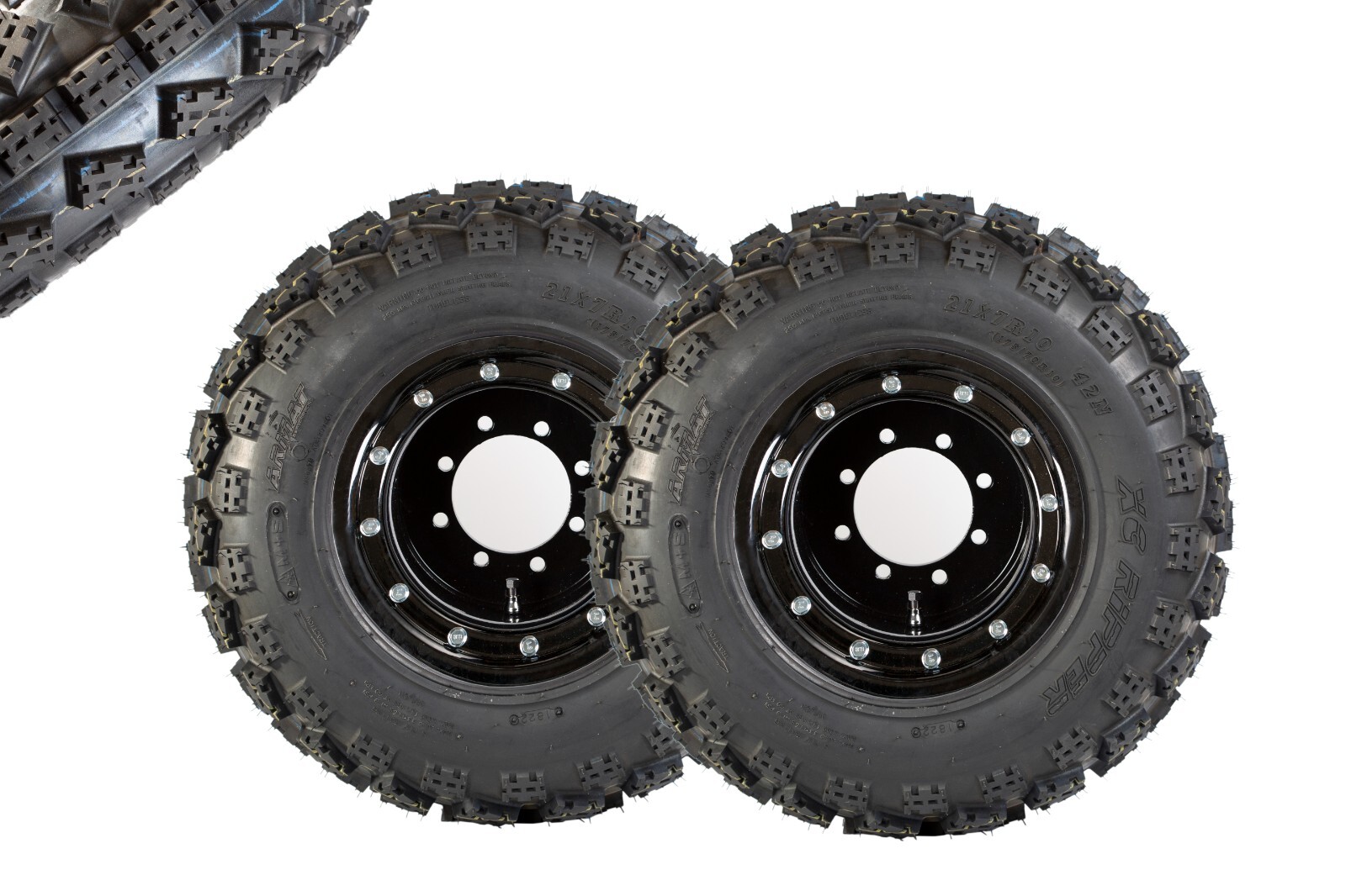 21x7x10 LTR 450 LTZ 400 XC Ripper Front Tires Wheels Alba Racing 3+2 | eBay