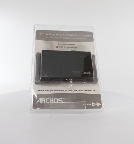 Genuine Vintage Archos Battery for AV500 AV 500 DVR - 60GB/100GB ...