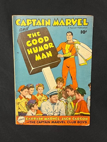 CAPTAIN MARVEL THE GOOD HUMOR MAN COMIC BOOK ONE SHOT VERY SCARCE! MAKE ...