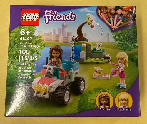 Lego Friends 41442 Vet Clinic Rescue Buggy Building Set New Andrea ...