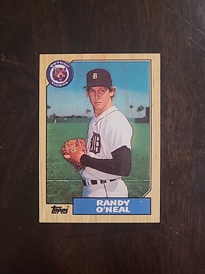 1987 Topps Tiffany Randy O'Neal #196 Detroit Tigers | eBay