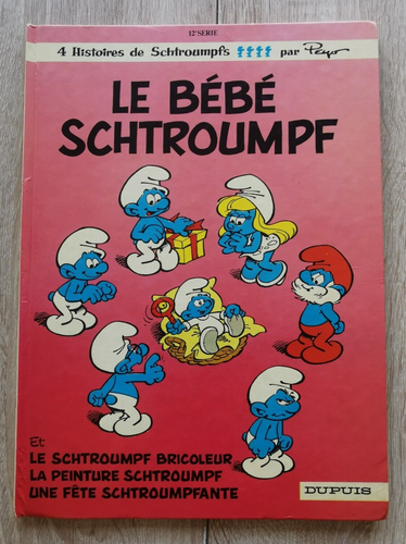 LES SCHTROUMPFS ** TOME 12 LE BEBE SCHTROUMPF ** EO 1984 PEYO | eBay