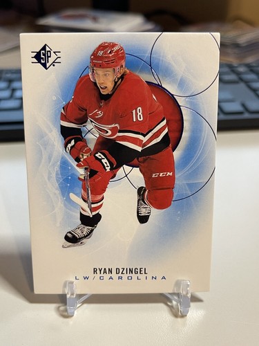 RYAN DZINGEL 2020-21 SP Hockey Blue Parallel #73 Carolina Hurricanes | eBay