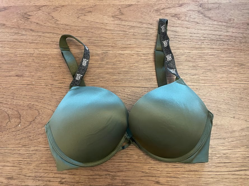 Victoria's Secret Woodland Green Bling 34D Very Sexy Bombshell Push Up ...