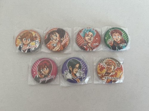 The Seven Deadly SIns Can Badge Set | eBay