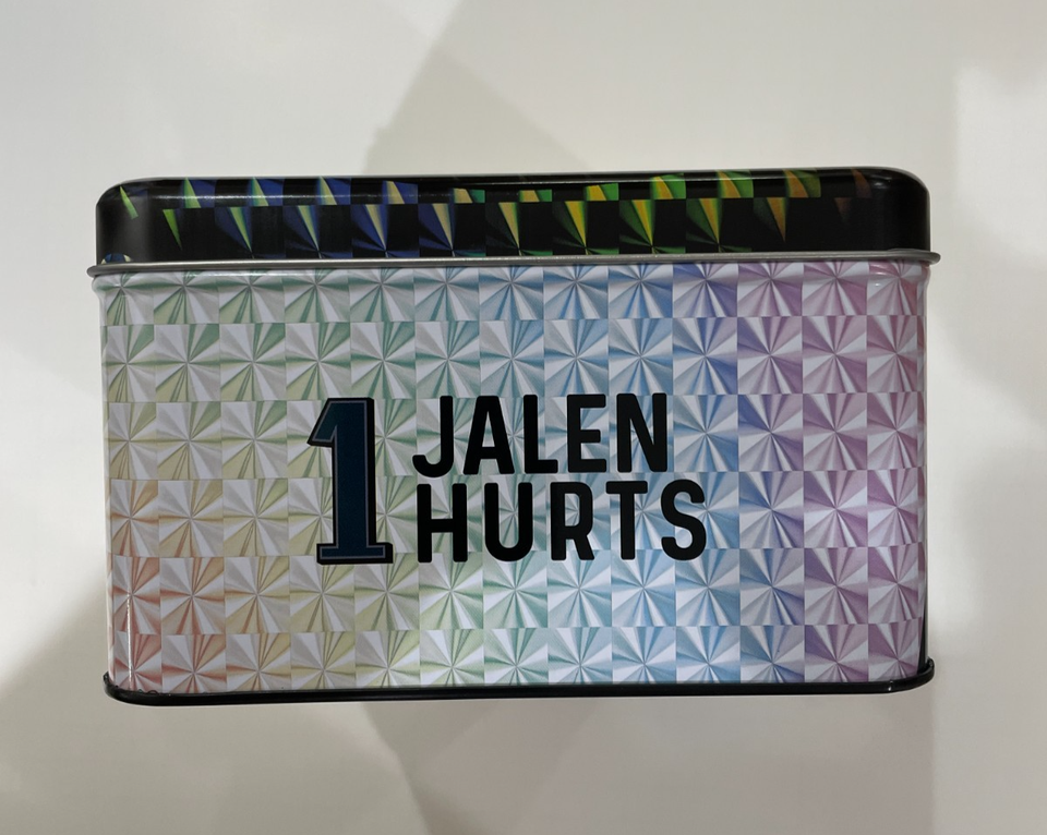NFL Offically Licensed, Jalen Hurts, Eagles, Metal Lunch Box - MINT ...