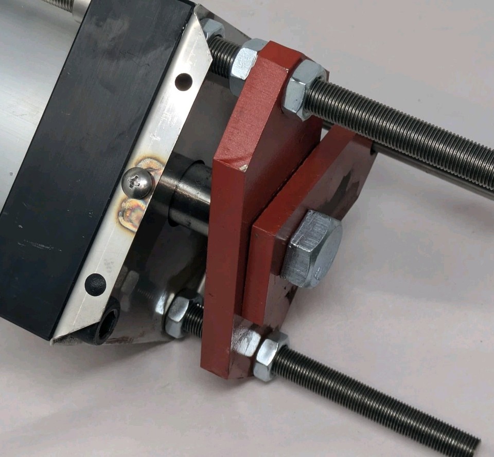 Janesville Tool Jt&M Pneumatic Lab Press 4 Post Cylinder Assembly A ...
