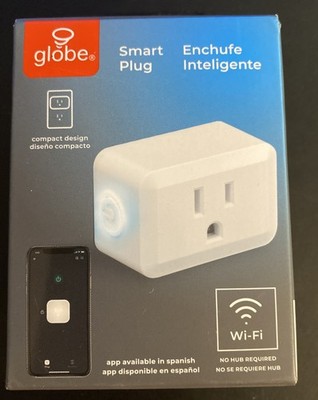 Globe Wi-Fi Smart Plug No Hub Required Works With Alexa, Siri, Hey ...