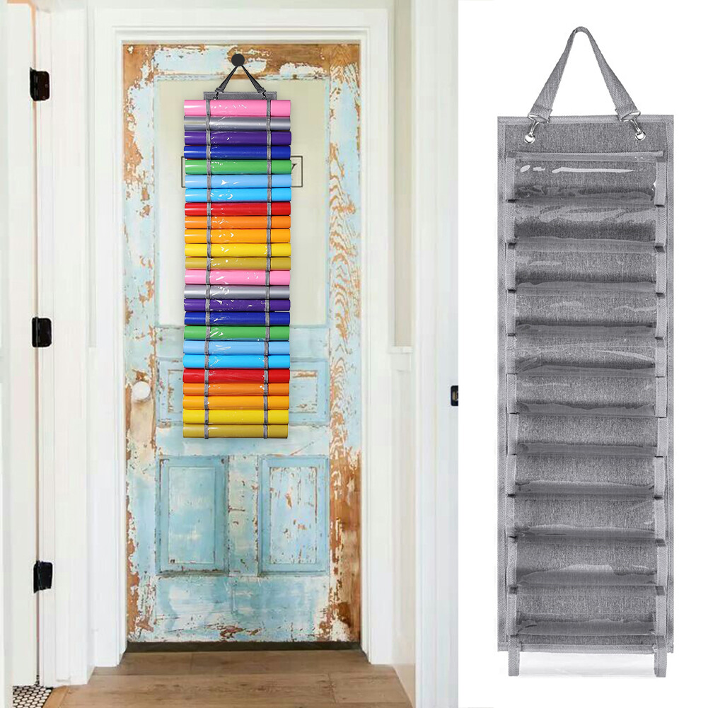 Compartments Heat Transfer Paper Wall Mount Vinyl Roll Holder Single ...