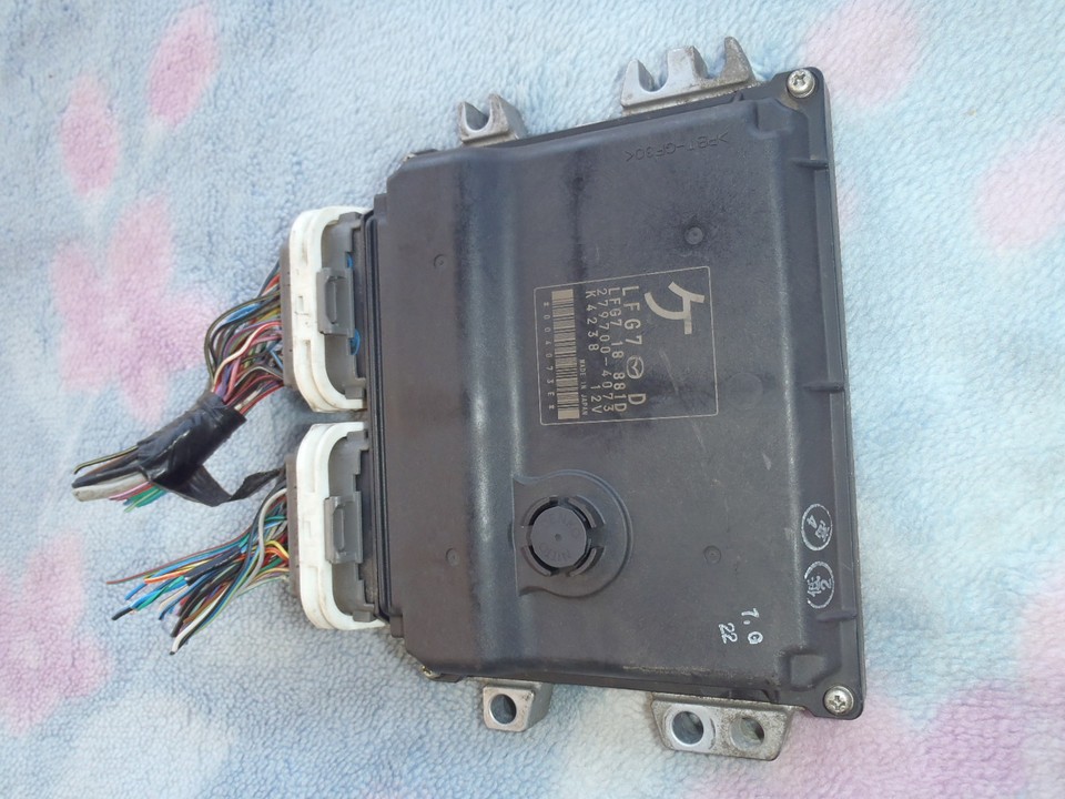 JDM Mazda MX-5 Miata Eunos Roadster NCEC LF 6SPEED ECU Engine Computer ...