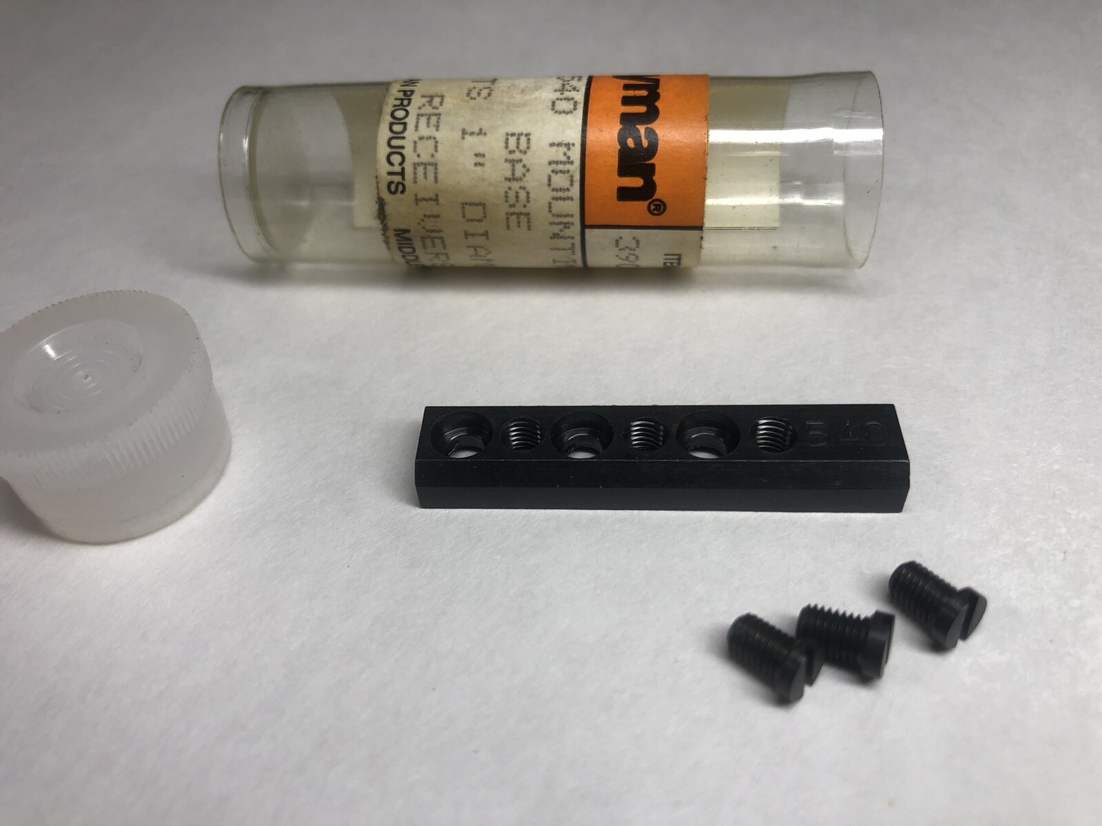 Lyman 540 Mounting Base for 1” dianeter receivers & Lyman 90 MJT ...