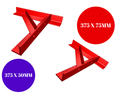 GALLOWS BRACKET CHIMNEY BREAST SUPPORT 375 X 375 X 75MM | 375 X 375 X ...