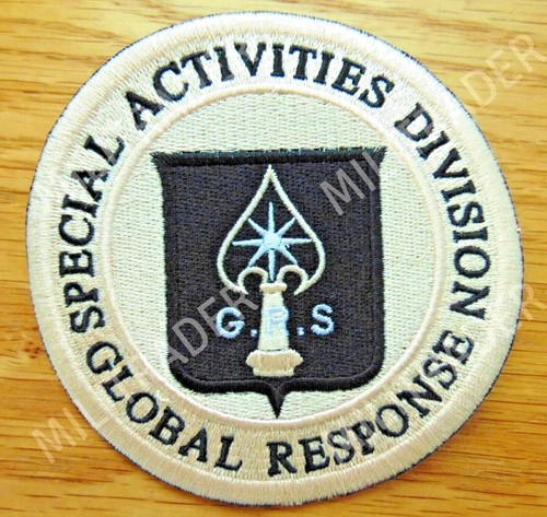 CIA Special Activities Division Global Response GRS Patch | eBay