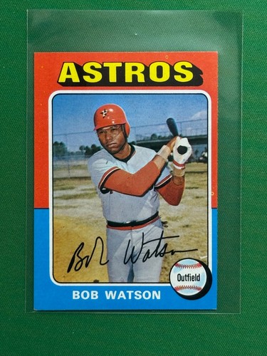 1975 Topps Mini Baseball #227 Bob Watson | eBay