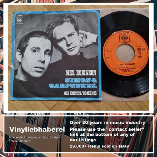7" Single Simon & Garfunkel - Mrs. Robinson Vinyl Holland | eBay