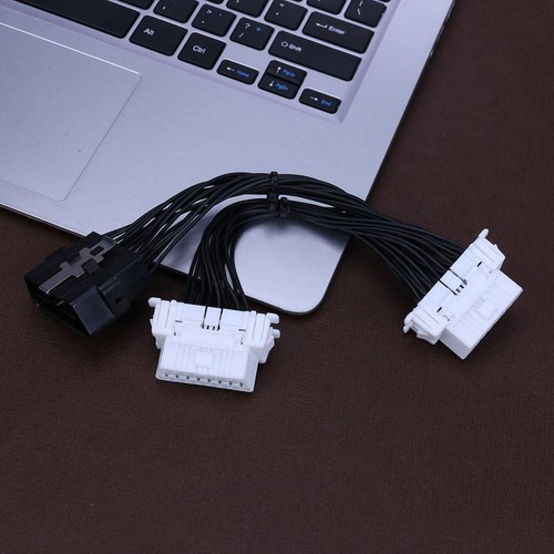 OBD 2 16pin 1 to 2 Splitter Cable for ELM327 Car Diagnostic Scanner ...