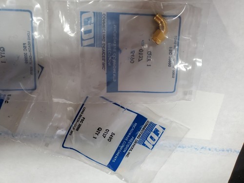 SMA Male to Female Radius Right Angle Adapter 5490 CDI Carlisle Old ...