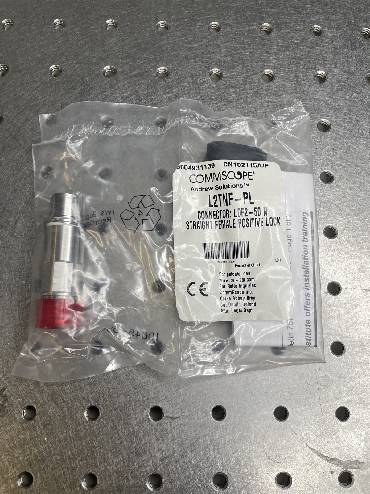 Andrew/ Commscope L2TNF-PL Positive Lock Connector- NEW | eBay