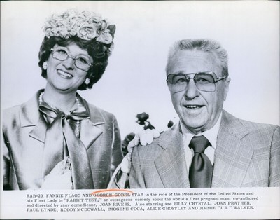 1992 Photo Actor Fannie Flag George Gobel Rabbit Test Comedy Billy ...