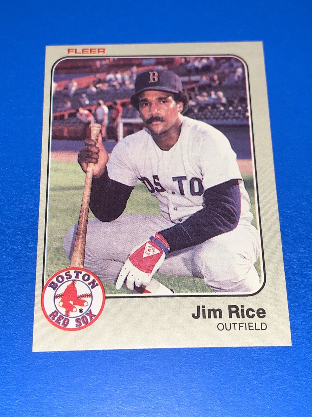 1983 Fleer Jim Rice Baseball Card #194 Boston Red Sox Set Break. NM ...