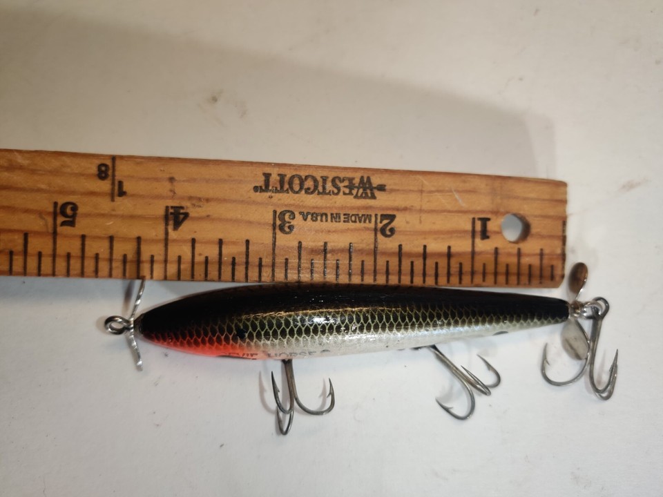 Vintage Smithwick Devils Horse Wooden Fishing Lure | eBay