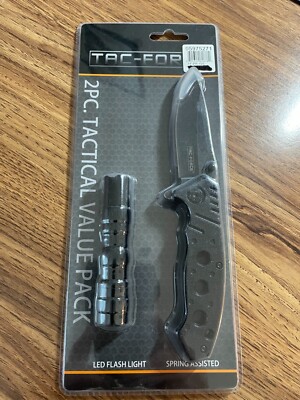 NEW TAC-FORCE KNIFE FLASHLIGHT COMBO INCLUDED FREE SHIPPING | eBay