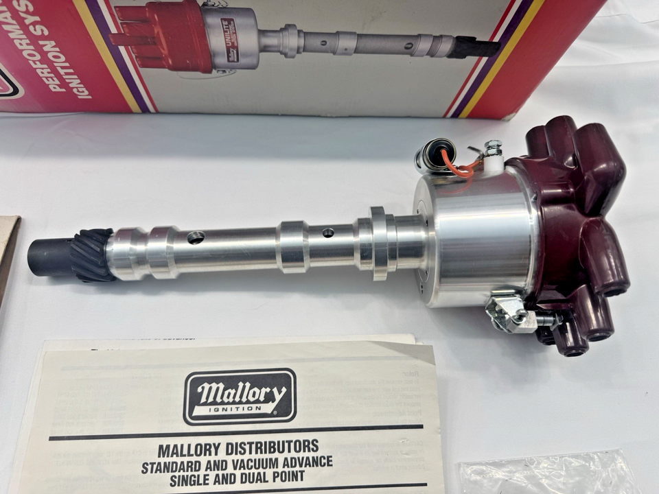 Vintage Mallory Distributor YL-585-AV Marine for Chris Craft 283-327F ...