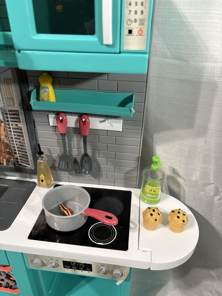 My life as full kitchen pretend Play Set With Light & Sound, For 18 ...