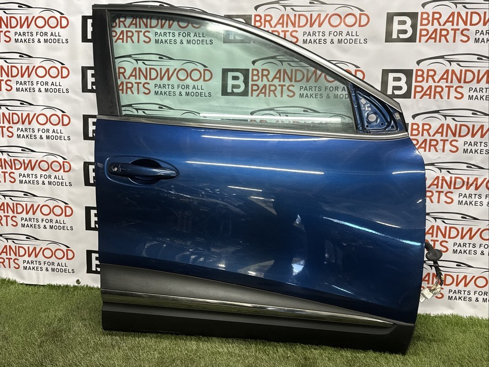 RENAULT KADJAR MK 1 COMPLETE DOOR FRONT RIGHT DRIVER SIDE IN BLUE ...