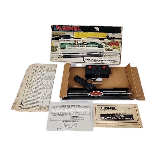 🚨 Lionel 6-12746 027 Gauge Operating Uncoupling Track O Scale Train ...