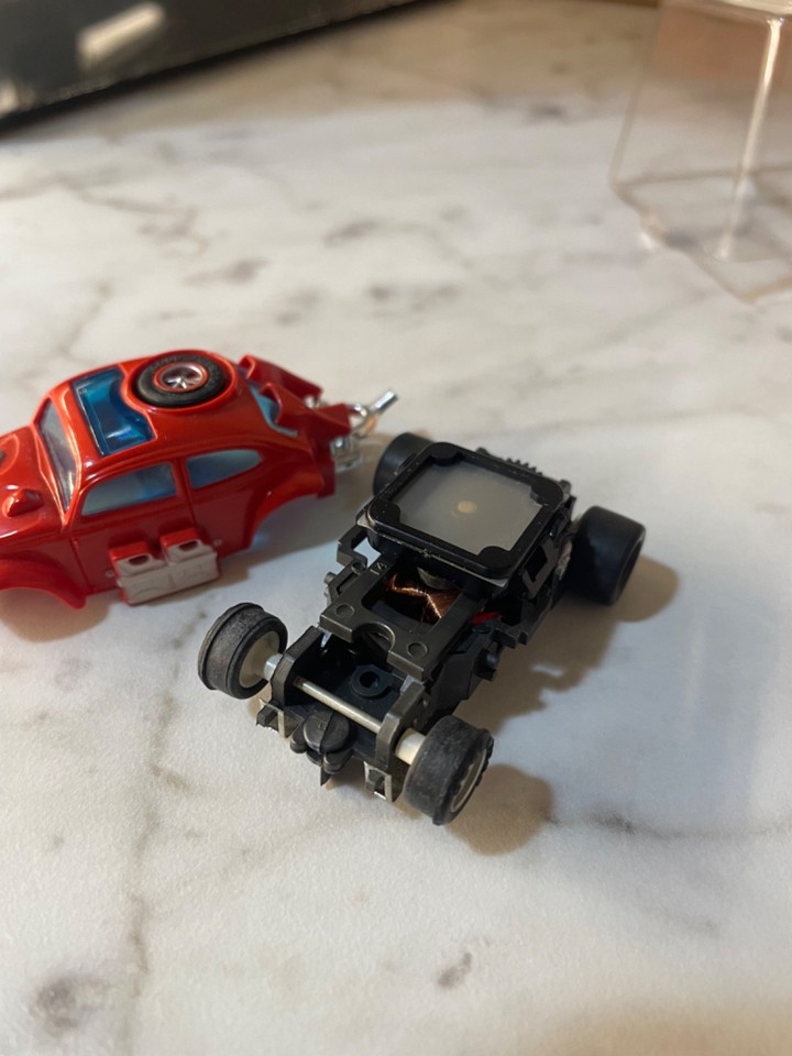 Aurora AFX #1065 "BAJA BUG" VW/Rare RED Color with MAGNASONIC Chassis ...