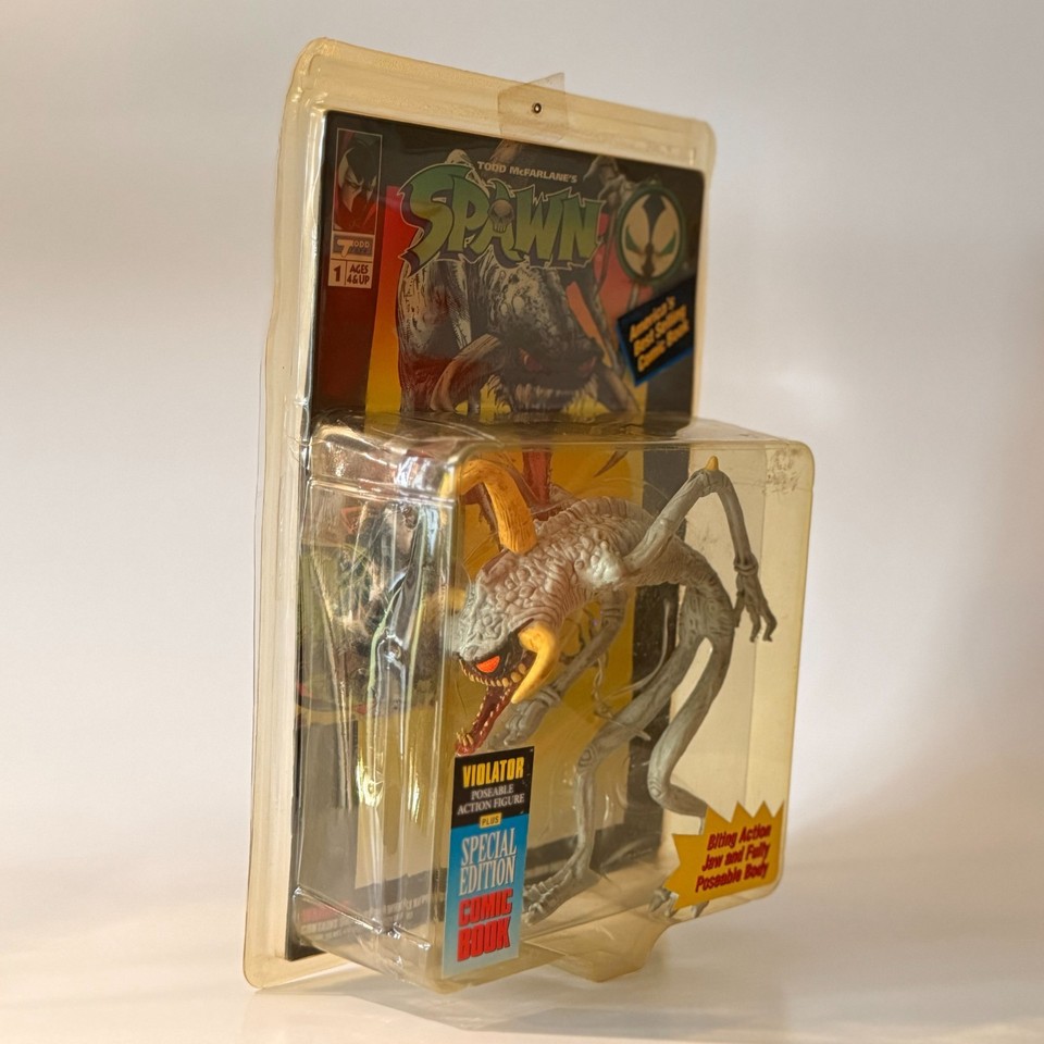 1994 McFarlane Spawn Todd Toys Violator Action Figure Toy Sealed With ...