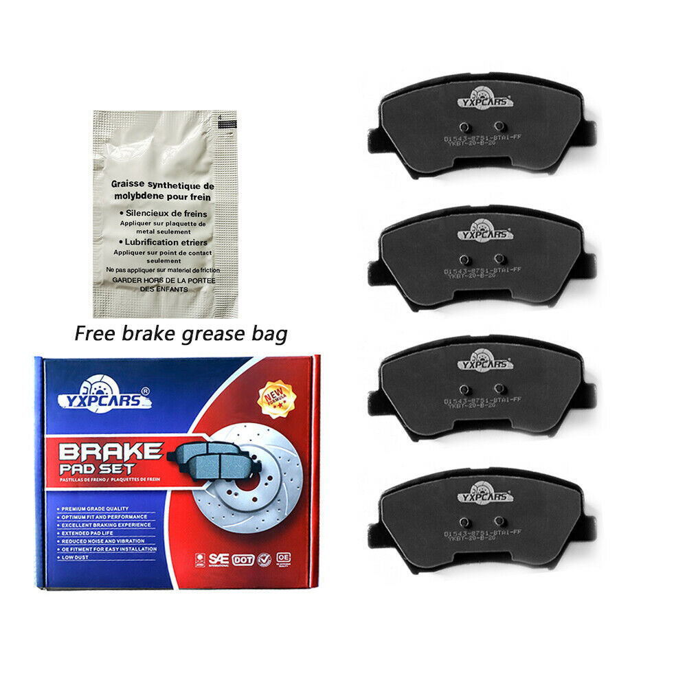 Front &Rear Brake Disc Rotors + Brake Pads for Subaru XV Crosstrek ...