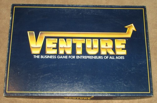 Venture Business Entrepreneur Board Game KRK Products Complete 1985 ...