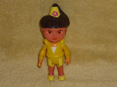 Dora the Explorer Castle Princess Girl Doll in Yellow | eBay